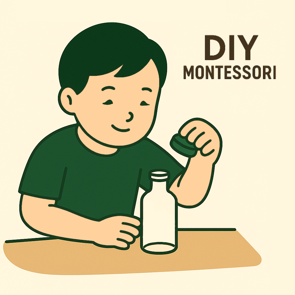 La bouteille - Do it yourself Montessori